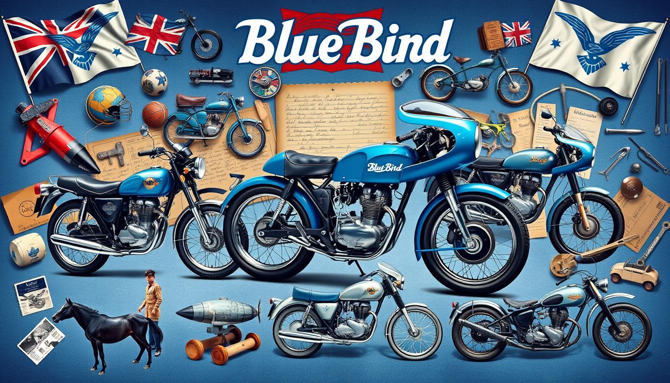 Blue Bird motorcycle