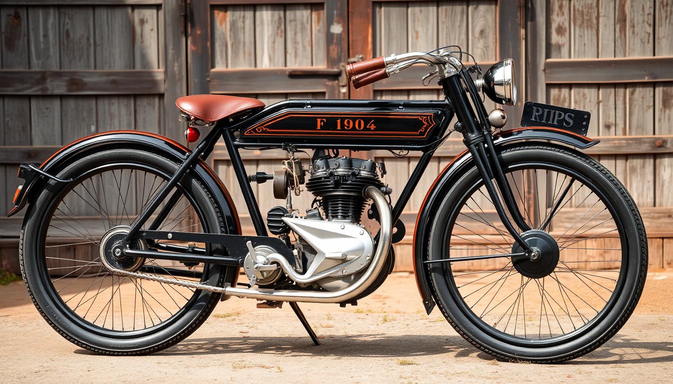 The 1907 lightweight FN motorcycle