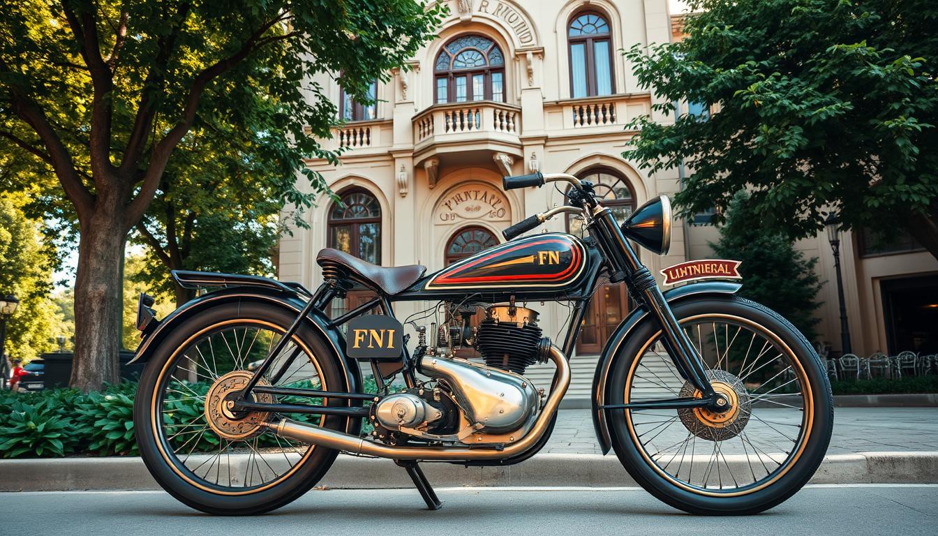 The 1907 lightweight FN motorcycle
