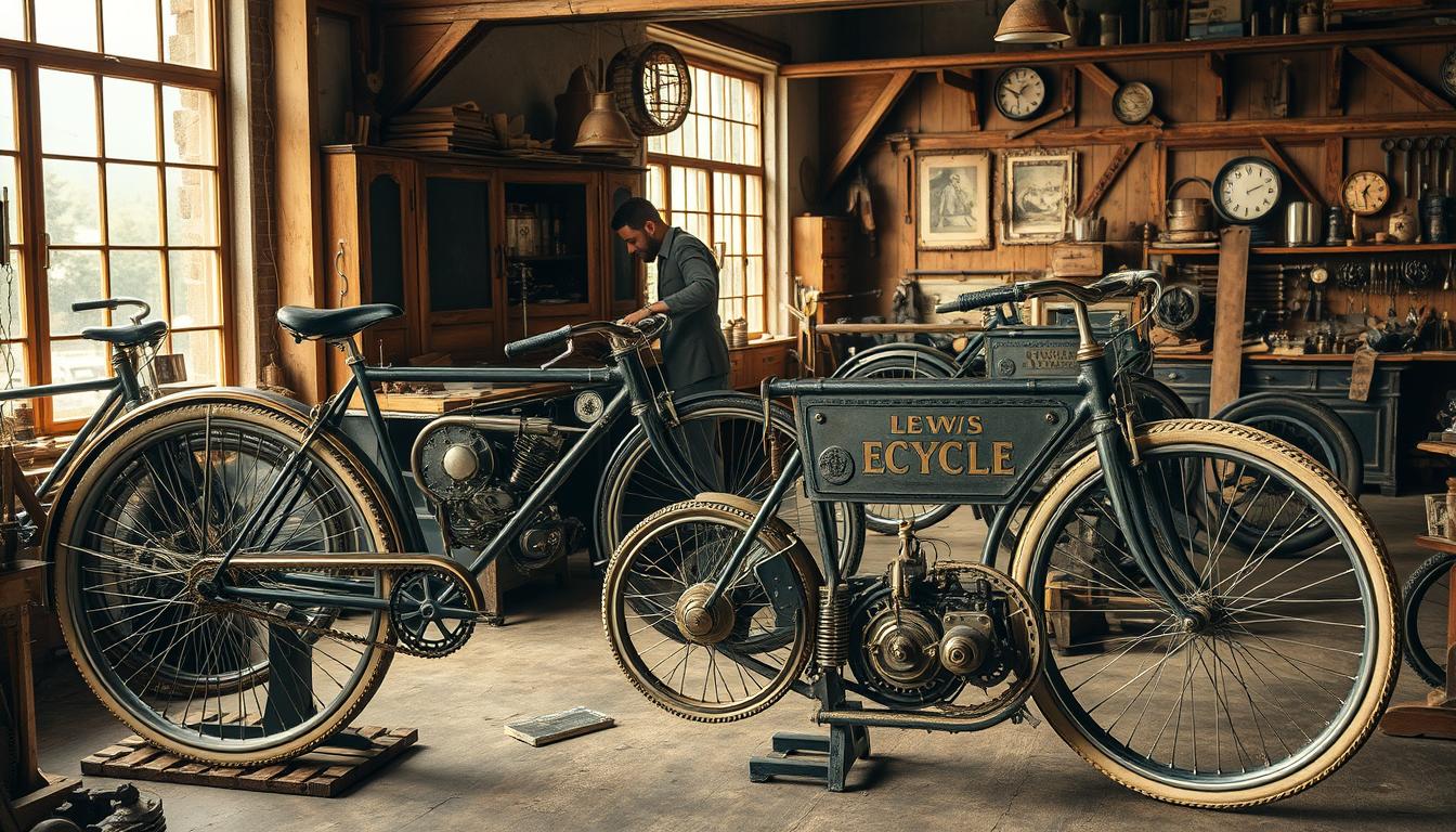 The Lewis Cycle and Motor Works 1900 - 1907
