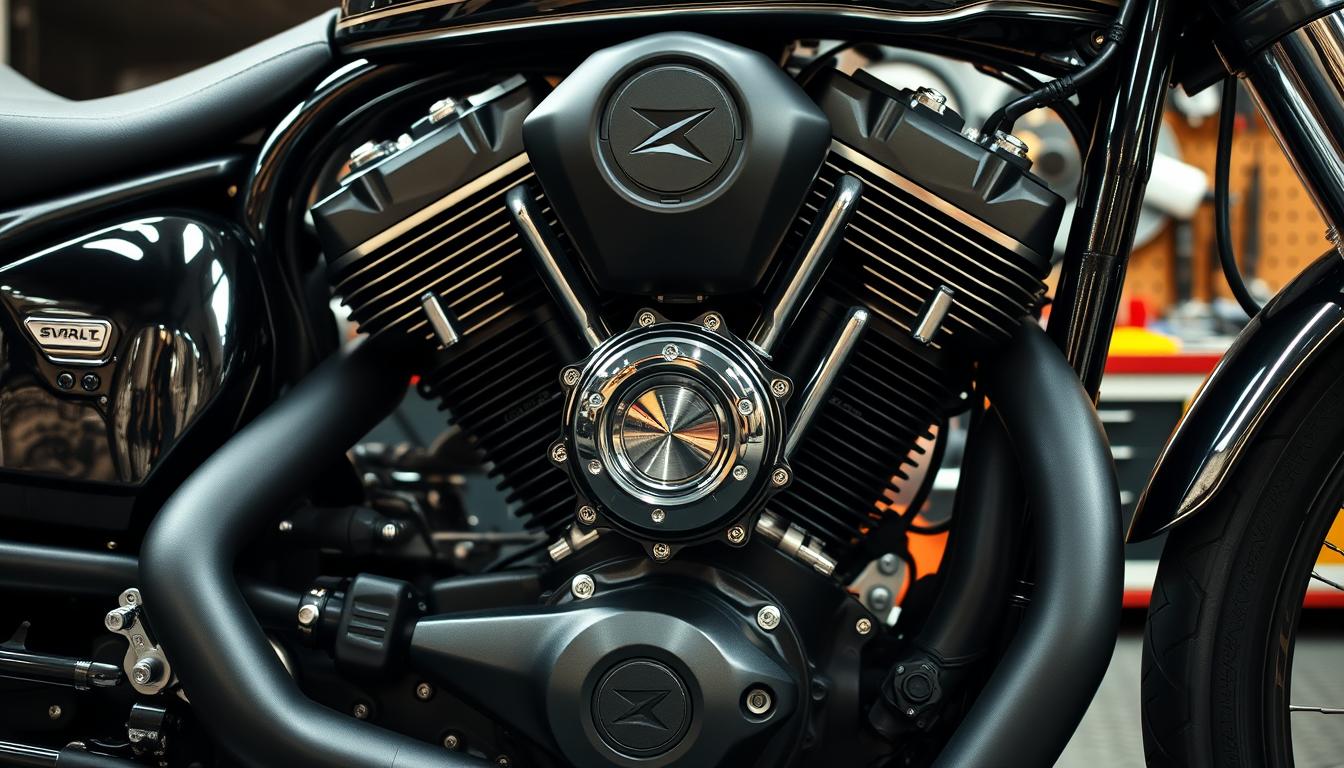 The "modern" Lewis motorcycle: V twins and gear boxes